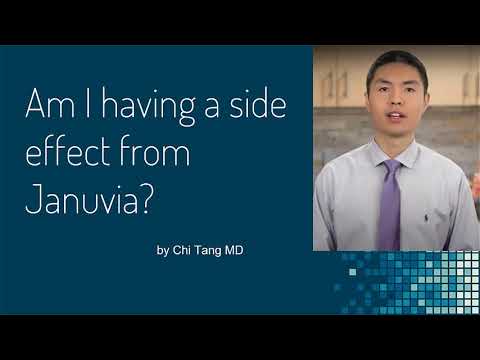 Am I having a side effect from Januvia (sitagliptin)?