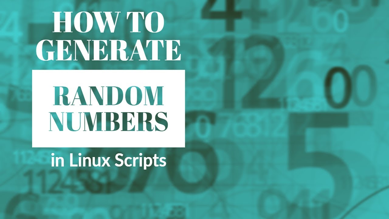 How to Generate a Random Number in Linux