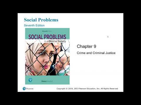 Chapter 9: Crime and Criminal Justice