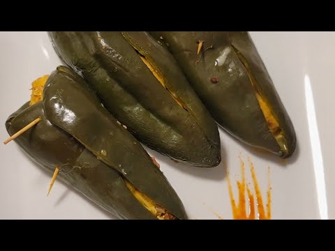 Stuffed Poblano Peppers