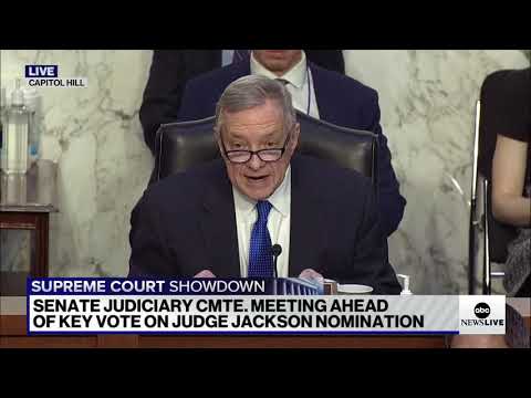 Ketanji Brown Jackson faces Senate Judiciary Committee vote | Watch LIVE coverage on ABC News Live