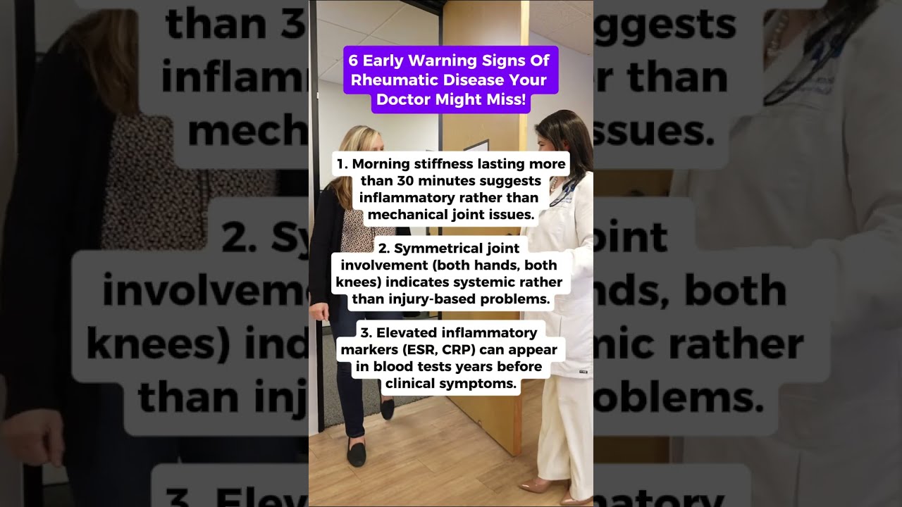 6 Warning Signs of RHEUMATIC DISEASE You Need to Know