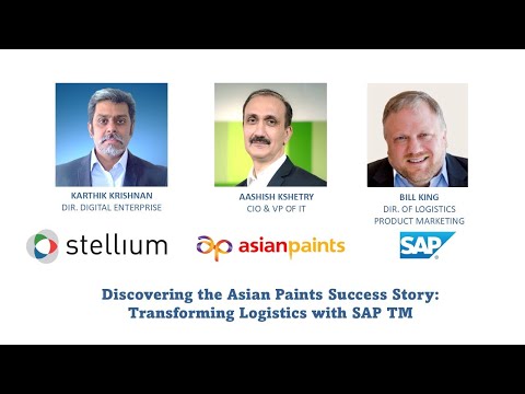 Discovering the Asian Paints Success Story: Transforming Logistics with SAP TM