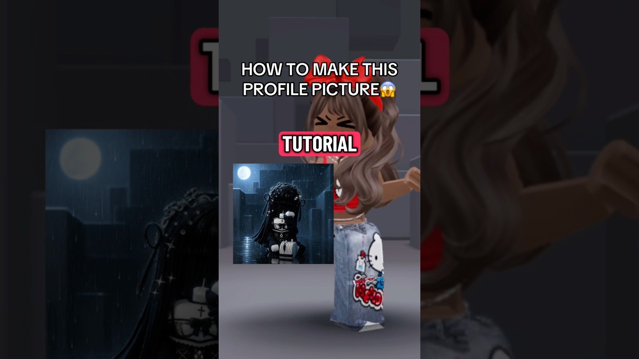 [⭐️]PROFILE PICTURE TUTORIAL! #roblox #shorts #edit #andrast