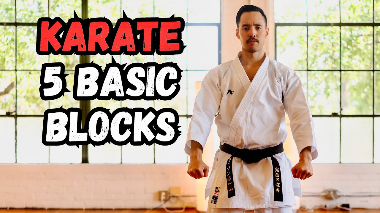 KARATE 5 BASIC BLOCKS 🥋⛩️ | SHOTOKAN KARATE