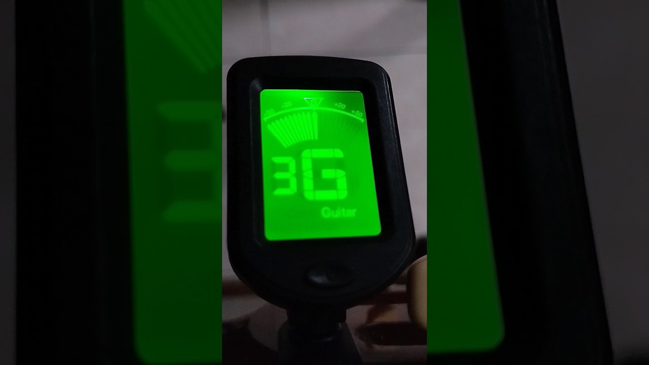 Digital tuner - guitar