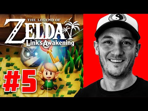 ALL 5 GOLDEN LEAVES and SLIME KEY!!! - Kanalet Castle - Link's Awakening - Part 5 (Nintendo Switch)