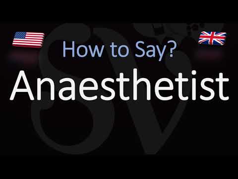 How to Pronounce Anaesthetist? (CORRECTLY)