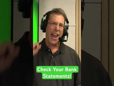 Hereโs why itโs so important to review your bank statements every month. #podcast #moneytips