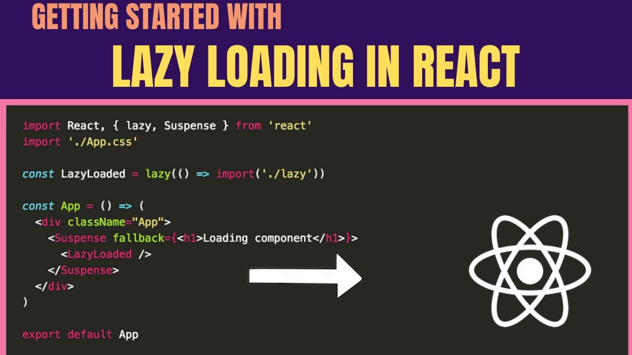 Getting Started with Lazy loading in React
