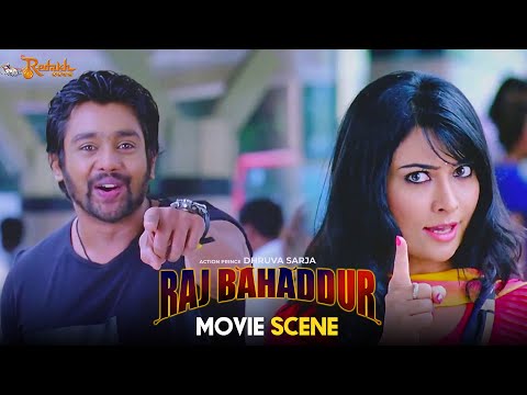 Raj Bahaddur Movie Scene | Chethan Kumar | Dhruva Sarja | Khader Hassan