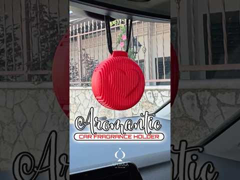Aromantic – Hanging Car Fragrance Holder #3DPrinting #Aromantic #CarFragrance #Apumia #bambulab