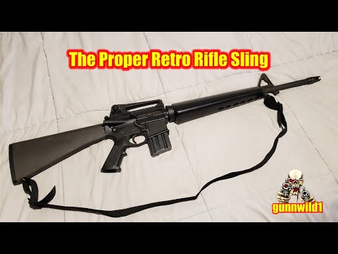 The Proper Retro Rifle Sling