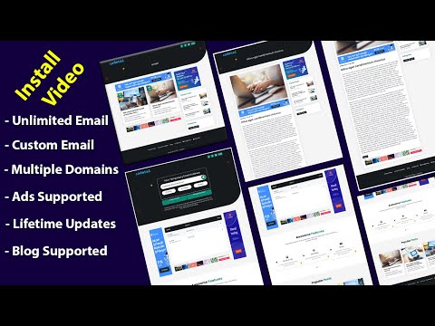 How to Create Temporary Email Generator Website Using Trash Mails Php Script Installation