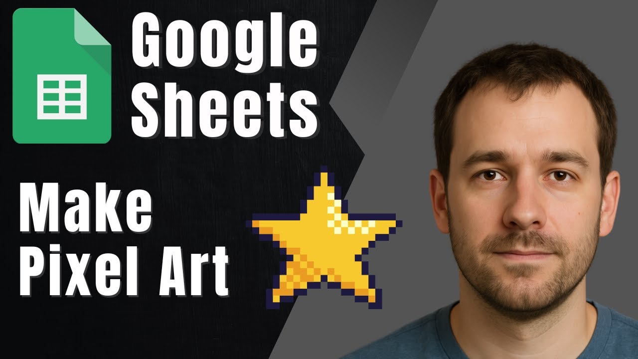 How to Start Making Pixel Art in Google Sheets (Beginner Tutorial 2025)