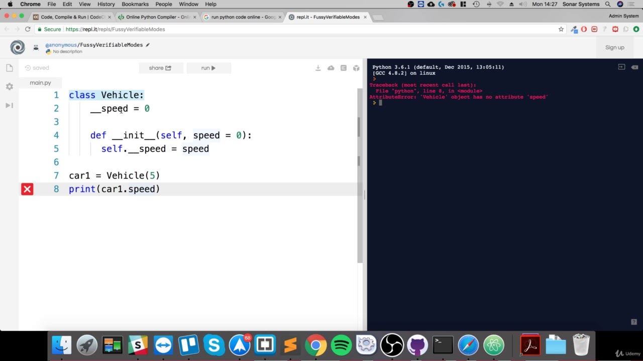 42- Easy Python Programming Data Hiding