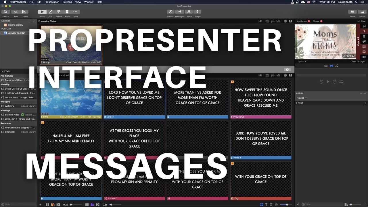 1.3 - Messages | ProPresenter Interface