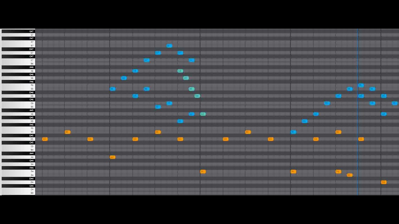 original instrumental track (part 22) | online sequencer | C Major