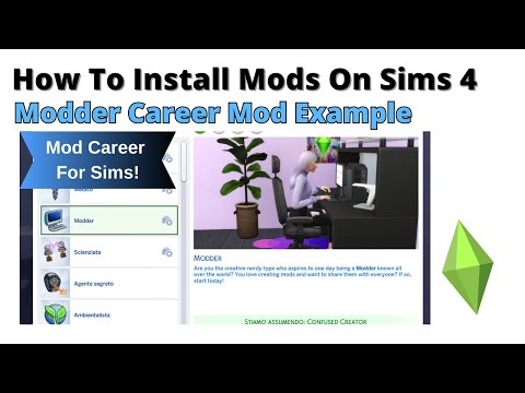 How To Install Modder Career Mod For Sims 4 | 2025