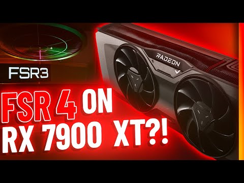 FSR 4 on the Radeon RX 7900 XT!!