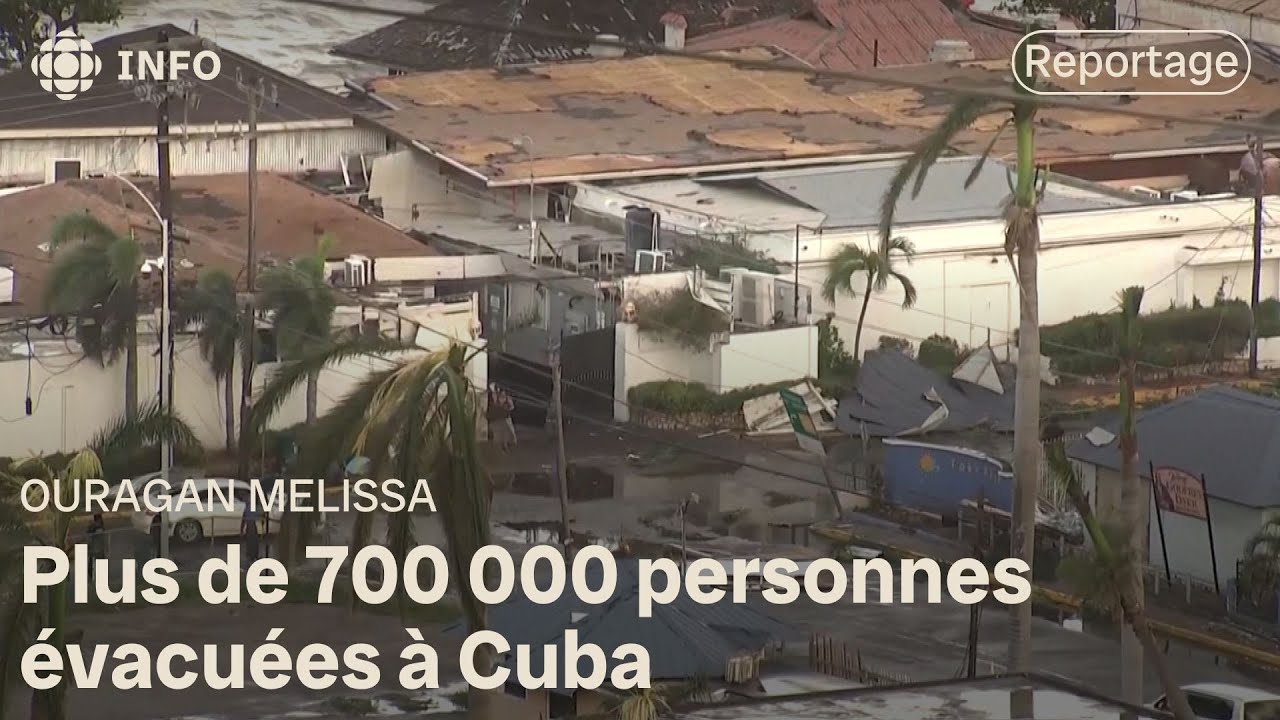 Hurricane Melissa slams into Cuba after hitting Jamaica