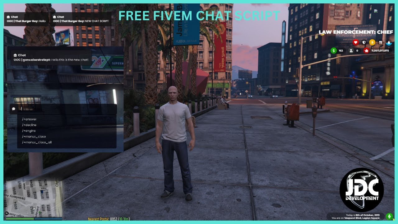 *FREE* QB-Core Chat Script |  FiveM Tutorial 2025 | FiveM Roleplay Scripts