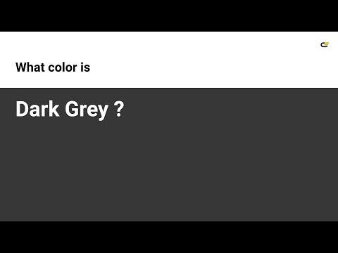Dark Grey color #363737 hex color - Grey color - Warm color 363737