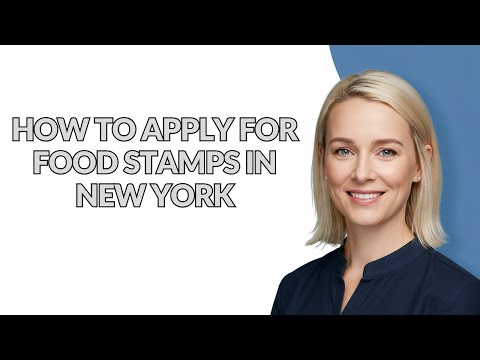 HOW TO APPLY FOR FOOD STAMPS IN NEW YORK - Julia'sTutorials