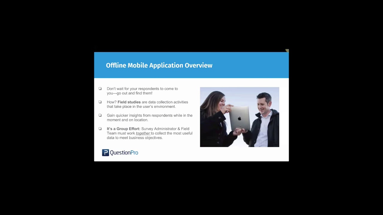 QuestionPro's Offline Mobile App Overview