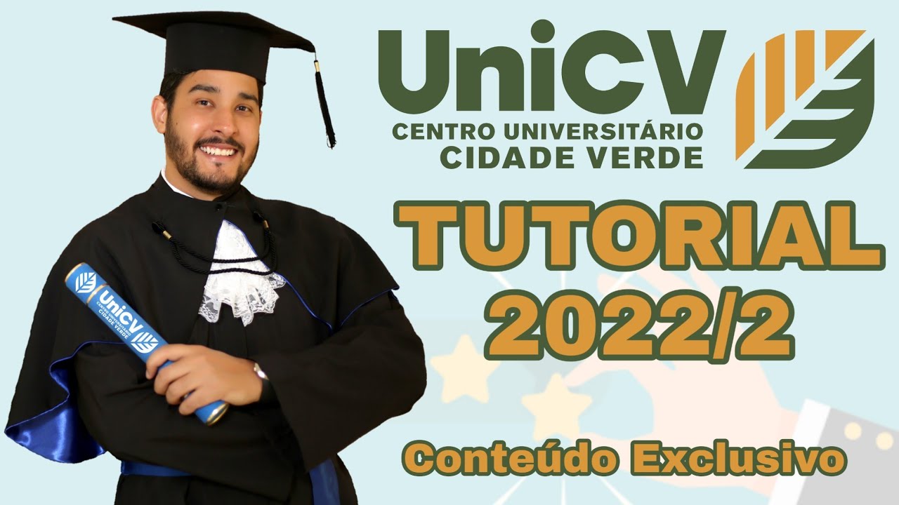 TUTORIAL COMPLETO 2022/2 UNICV APRENDENDO DO ZERO A ESTUDAR