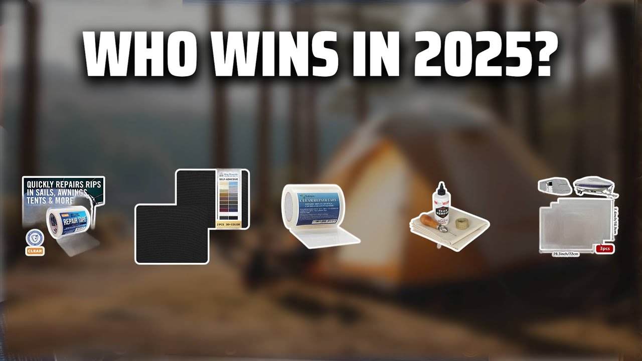 The Top 5 Best Canvas Repair Kit in 2025 - Must Watch Before Buying!