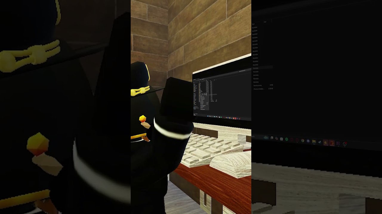 Deleting system 32  #roblox