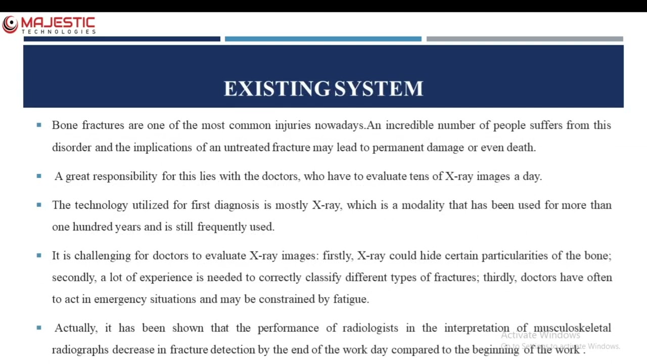 A NOVEL APPROACH FOR BONE FRACTURE DETECTION USING IMAGE PROCESSING | PYTHON PROJECT | IEEE PROJECT