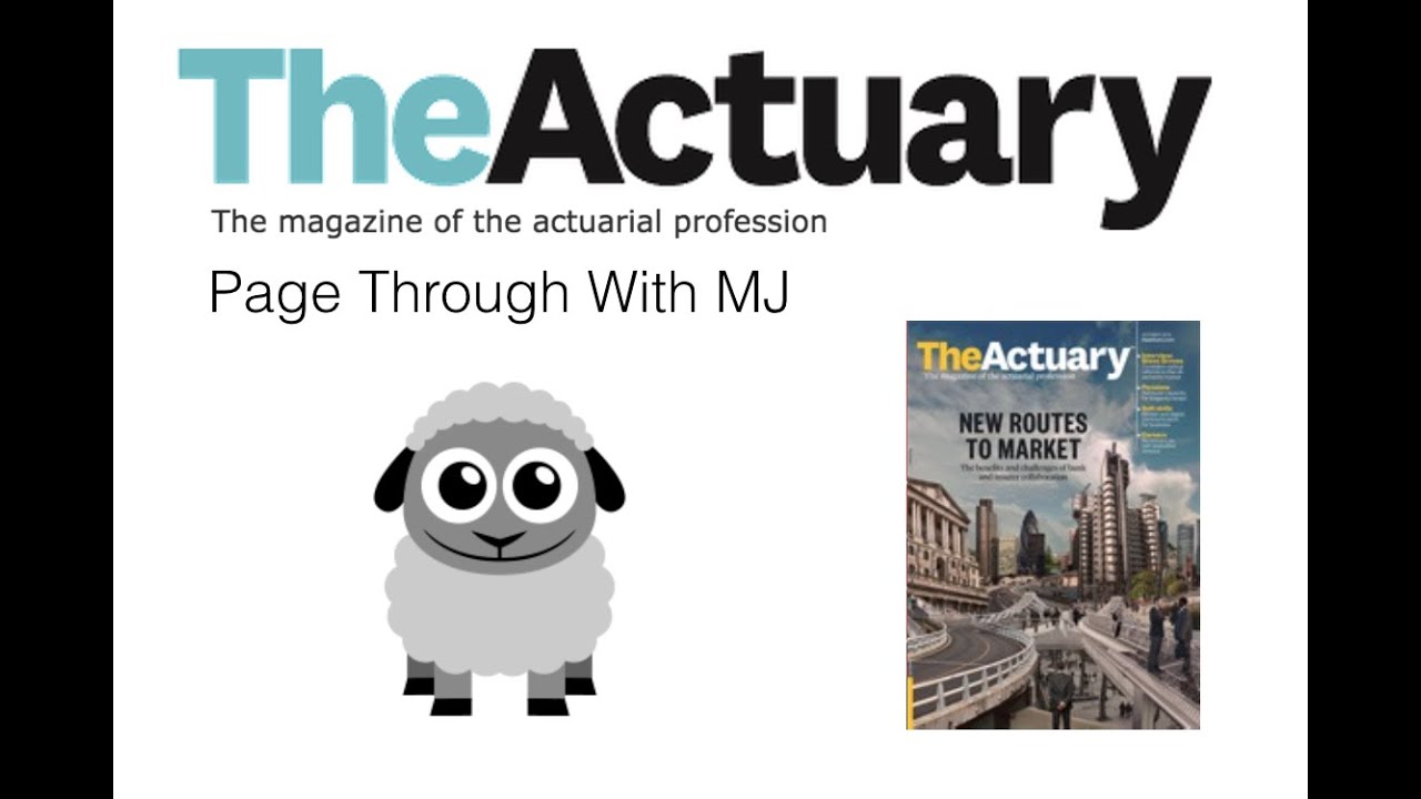 October 2014 Actuarial Magazine Page Through