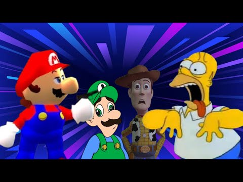 Steam Community :: Video :: Mario Vs Homer With Sound Effects