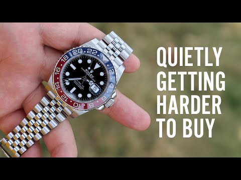 Rolex now allocating fewer Pepsi - GMT Master II Availability Ranked