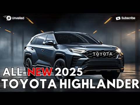 Unofficially Redesigned 2025 Toyota Highlander Aims to Become the Best ...