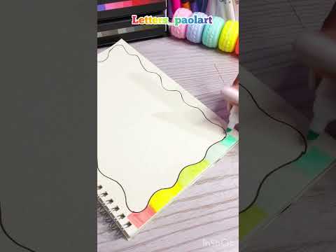 Pretty margins #art #margins #shorts #prettynotes