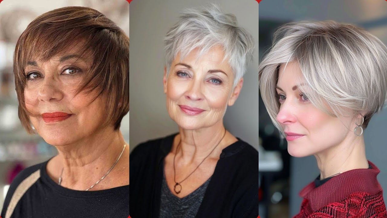 46 Cute Short Haircuts for Older women and Short Hair in 2024 🌼🌼🌼 Stunning haircuts 😍