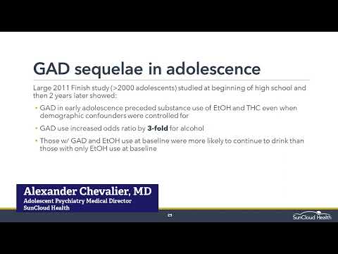 What is Generalized Anxiety Disorders GAD in adolescents?