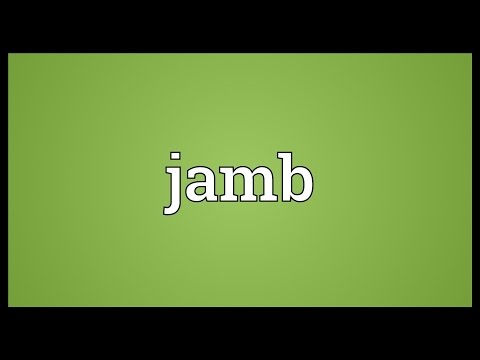 Jamb Meaning