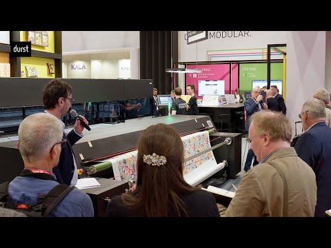 LF 430 GF - expands Durst’s portfolio with direct-to-fabric printing (FESPA 2025)