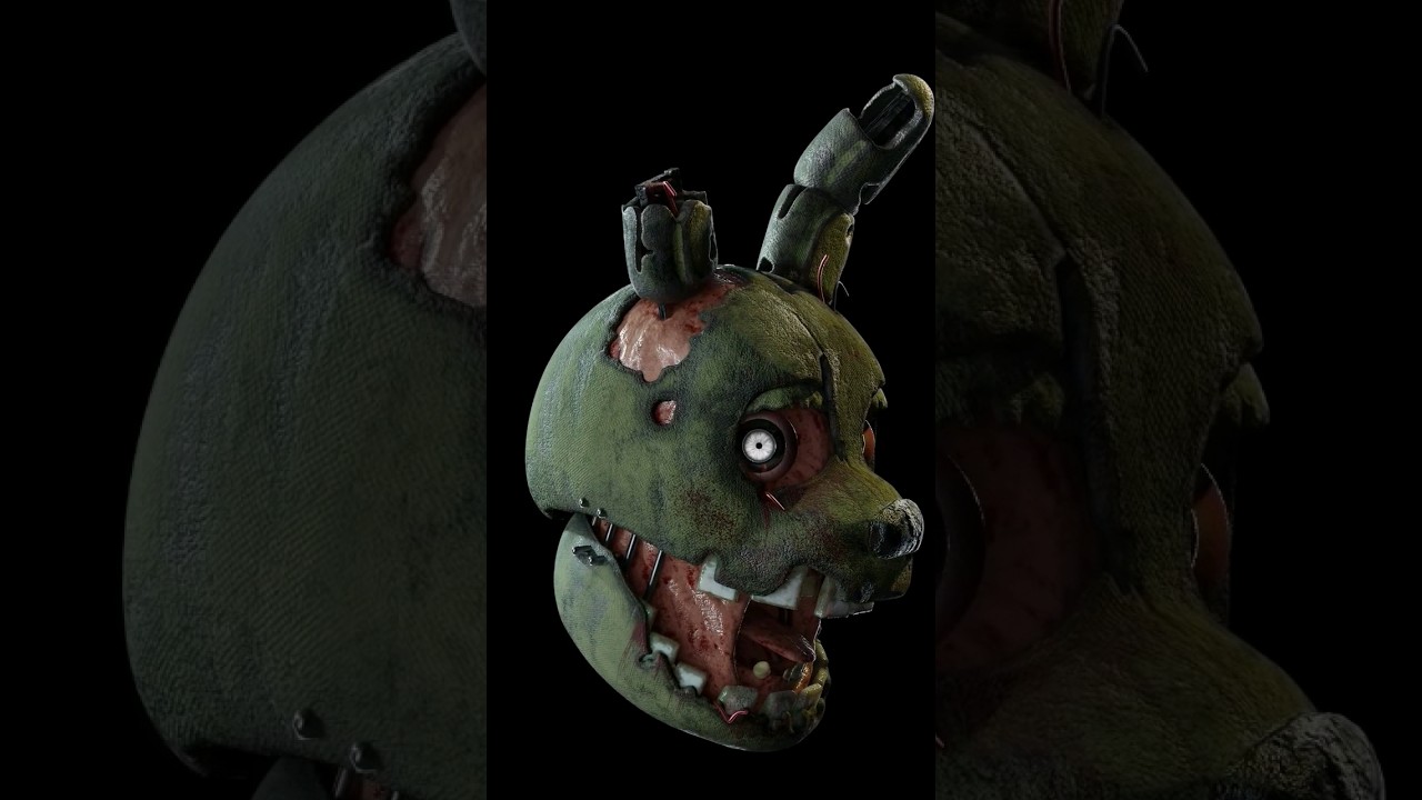 FNAF Springtrap #fnaf #fivenightsatfreddys #3d #zbrush #scary #blender