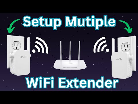 How to Setup more than 1 Wifi Netgear extender on same router | Setup multiple wifi extenders |