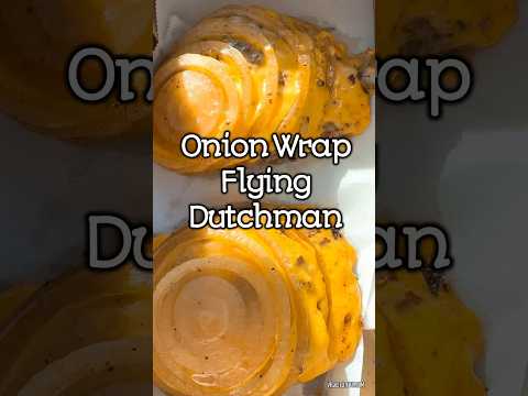 The onion wrap flying Dutchman Burger @ In-N-Out