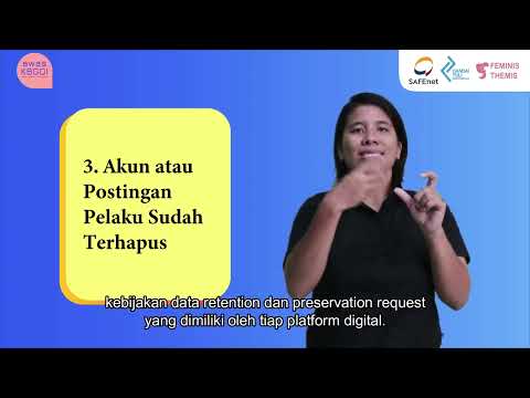 Panduan Usut Pelaku KBGO di Platform Digital
