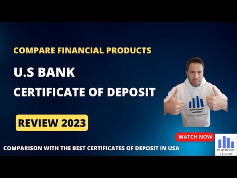 U.S Bank Certificate of deposit review 2023: fees, interest rate, requirements and opinions.