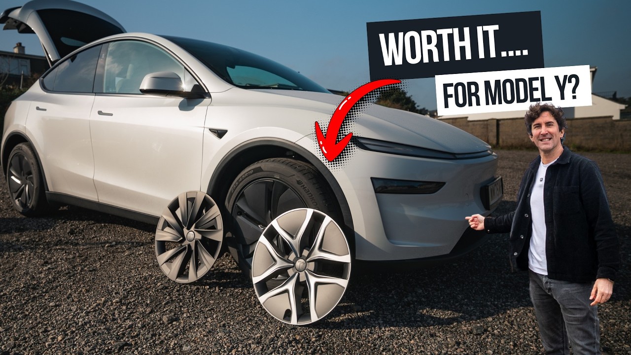 I Upgraded My Tesla Model Y Juniper Wheels (19” Wheel Cover Review)