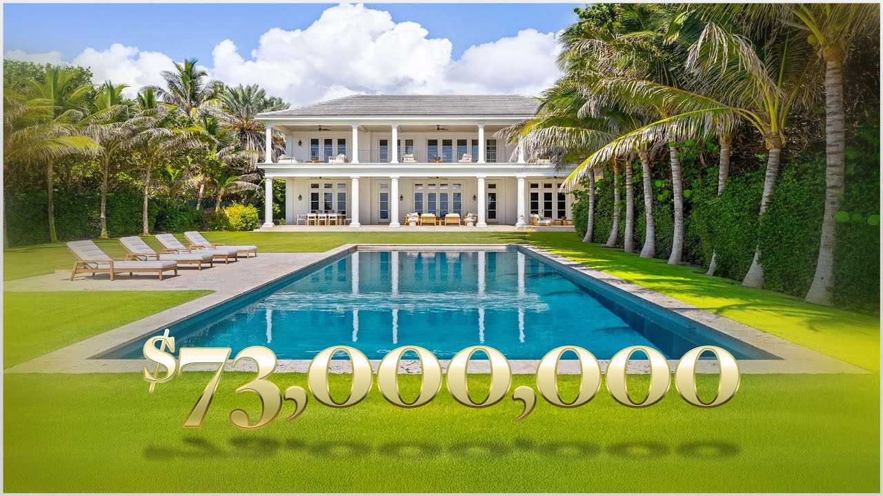 $73M Palm Beach Oceanfront – Luxury Beyond Imagination
