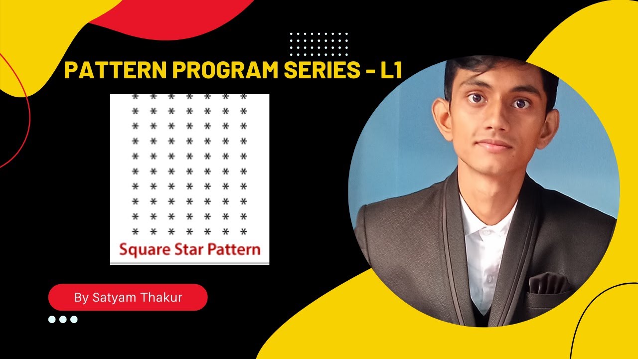 Square star Pattern || Pattern program series L-1 || JAVA